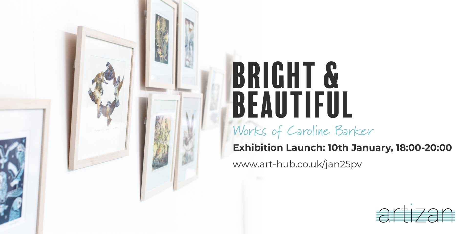 Bright and Beautiful - Works of Caroline Barker - Exhibition Launch ...