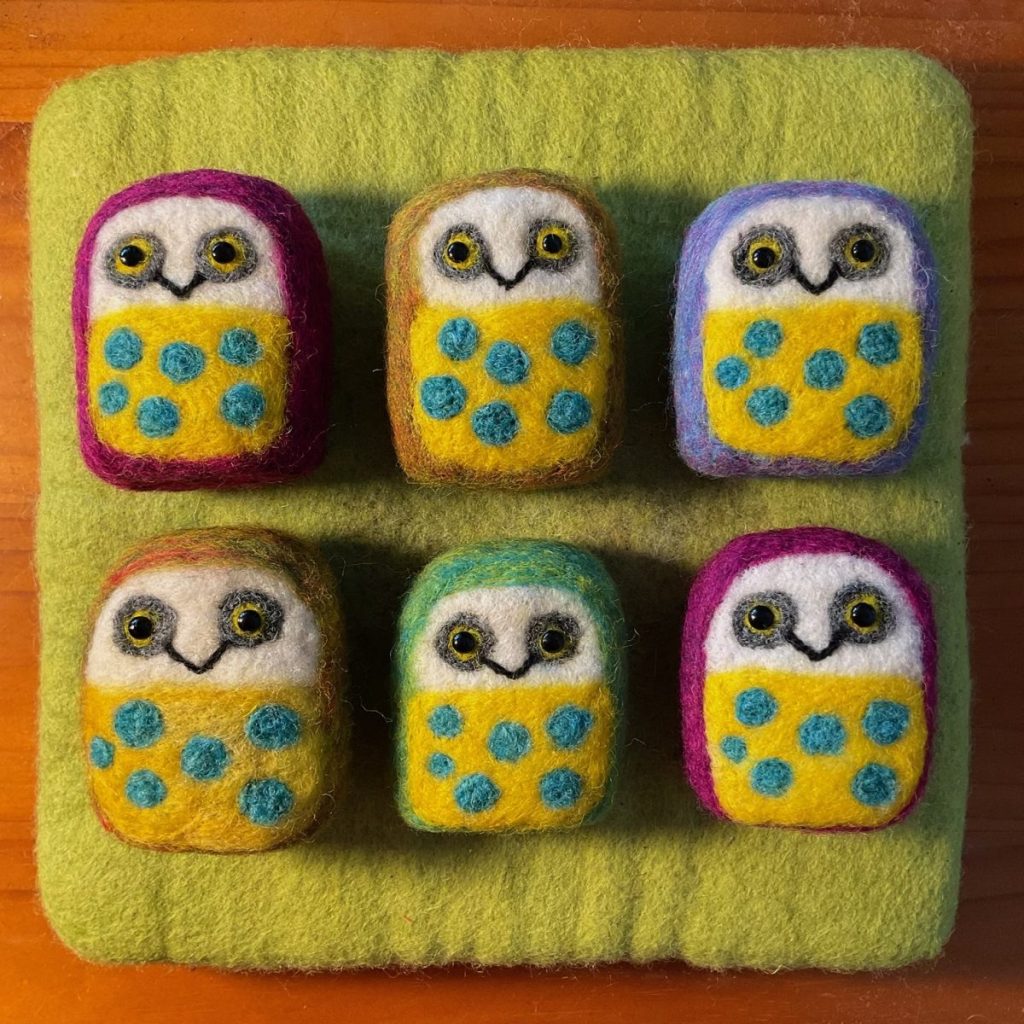 Handcrafted needle-felted pieces, kits & workshops by Emese Hall ...