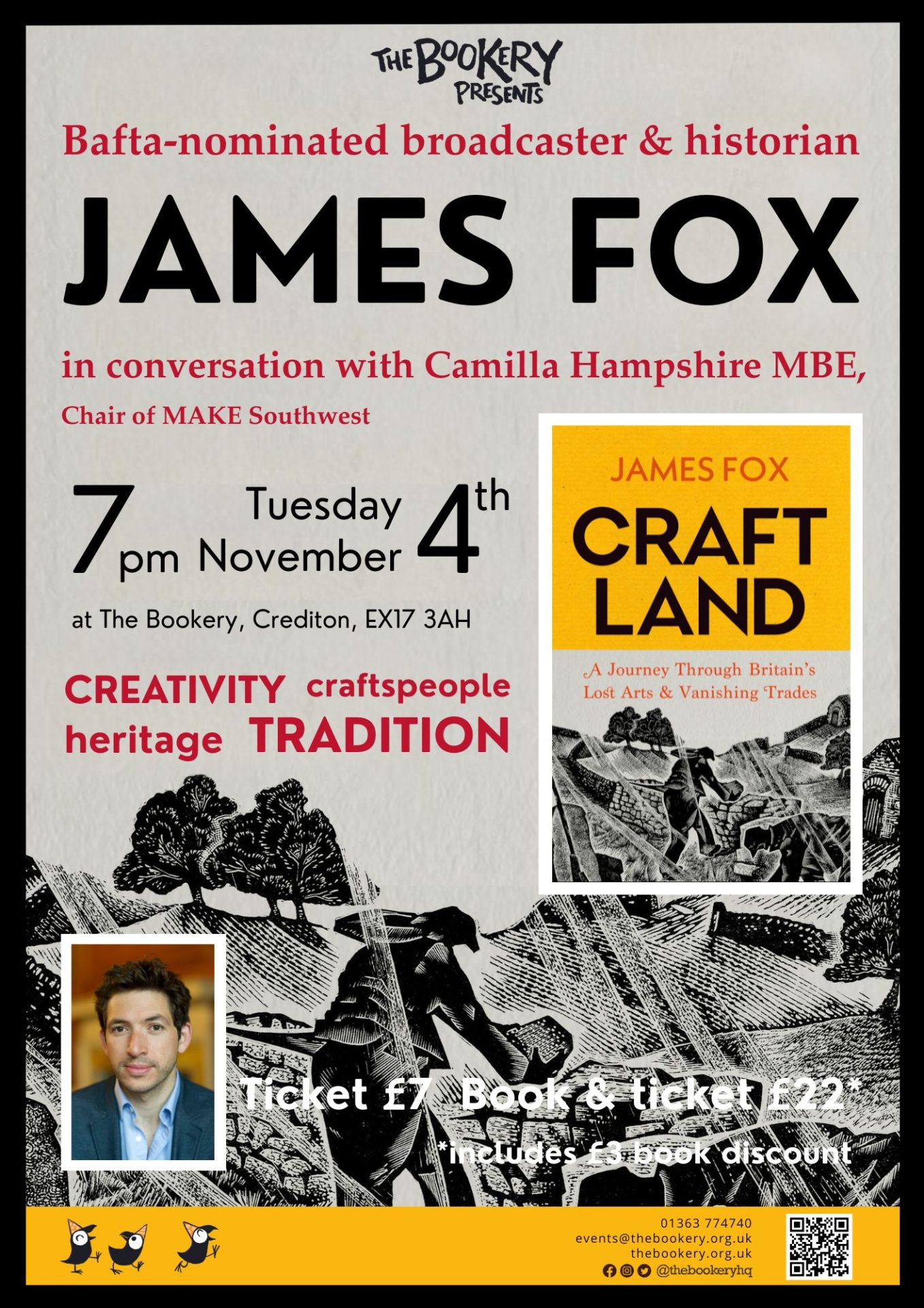 Craftland, Bafta-nominated broadcaster & historian Dr James Fox in ...